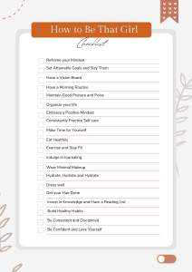 How to Be That Girl in 2023 (Easy Guide + Free Checklist)