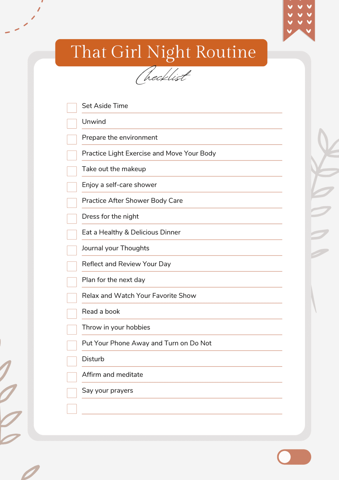18 Best That Girl Night Routine Ideas (+Free Checklist)