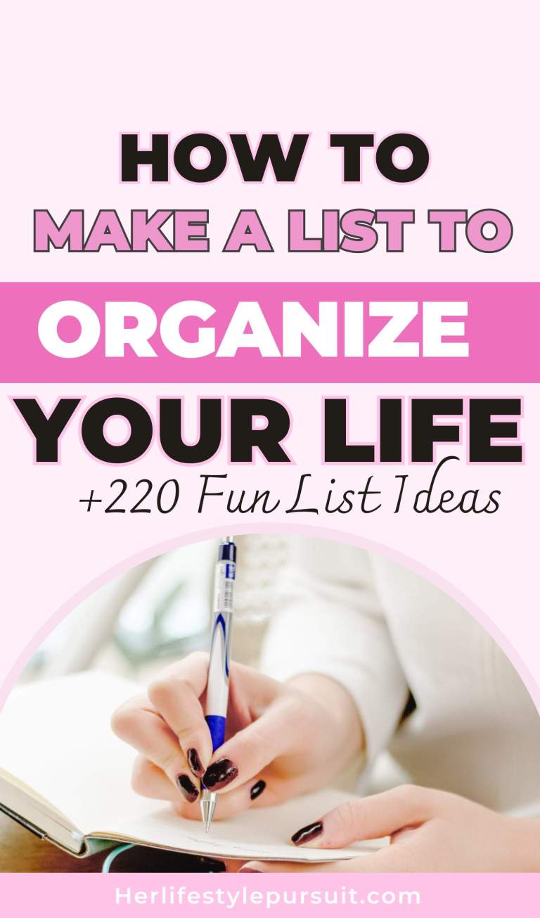 220+ Ultimate Fun Lists to Make When Bored and Feel Good