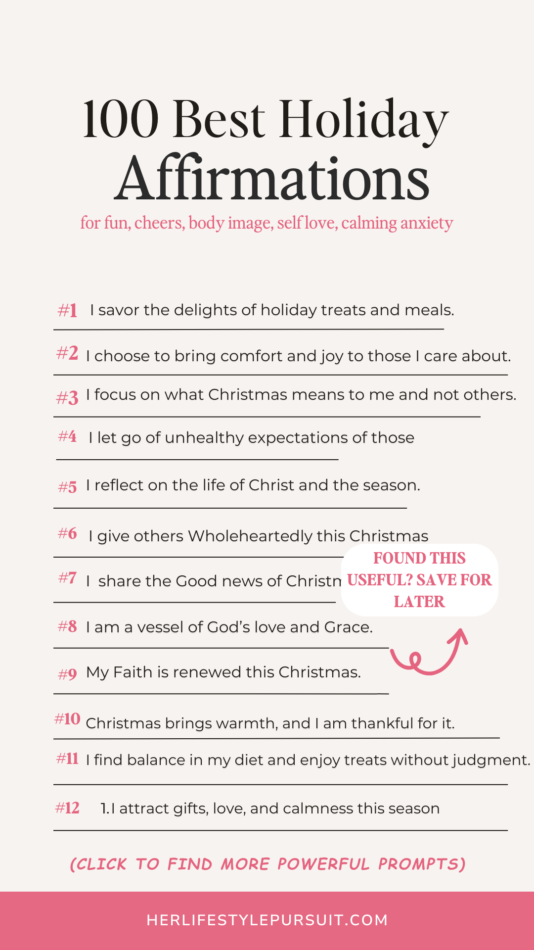 160+ Christmas Affirmations for Fun Holidays This Year
